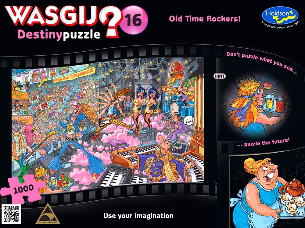 Wasgij Destiny - #16 Old Time Rockers - Jigsaws-Wasgij : The Games Shop ...