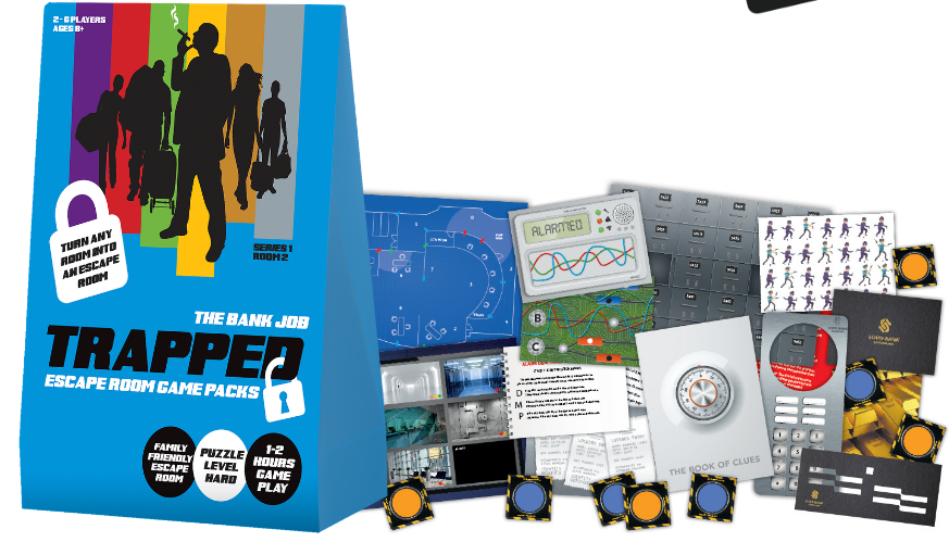 Trapped - Escape Room Games - Series 1 - Board Games-General : The ...