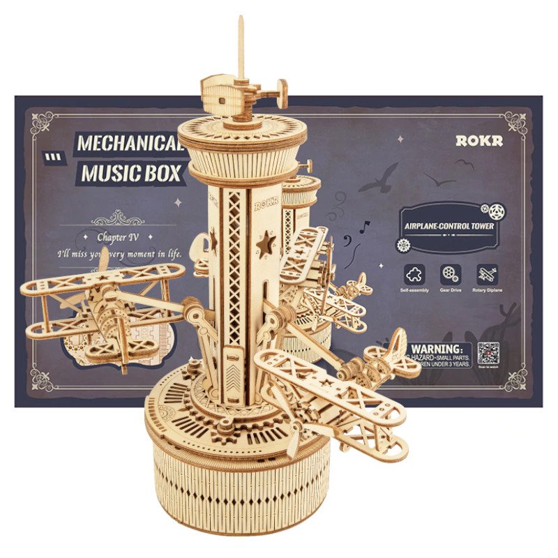 Mechanical Gears - Airplane Control Tower - Construction-Models-Craft ...