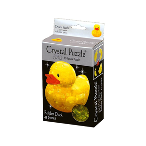 3D Crystal Puzzle - Rubber Duck - Jigsaws-Themed : The Games Shop ...